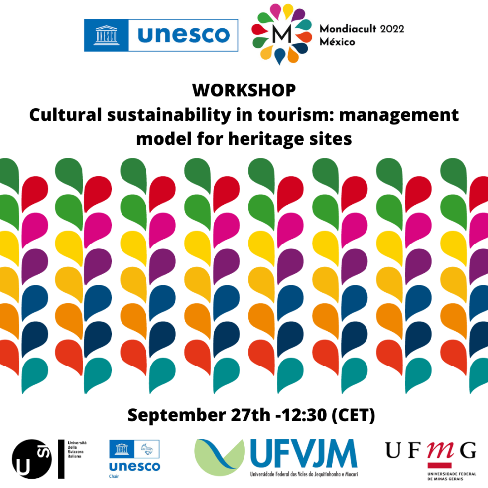 Workshop: Cultural Sustainability in Tourism: Management Model for ...